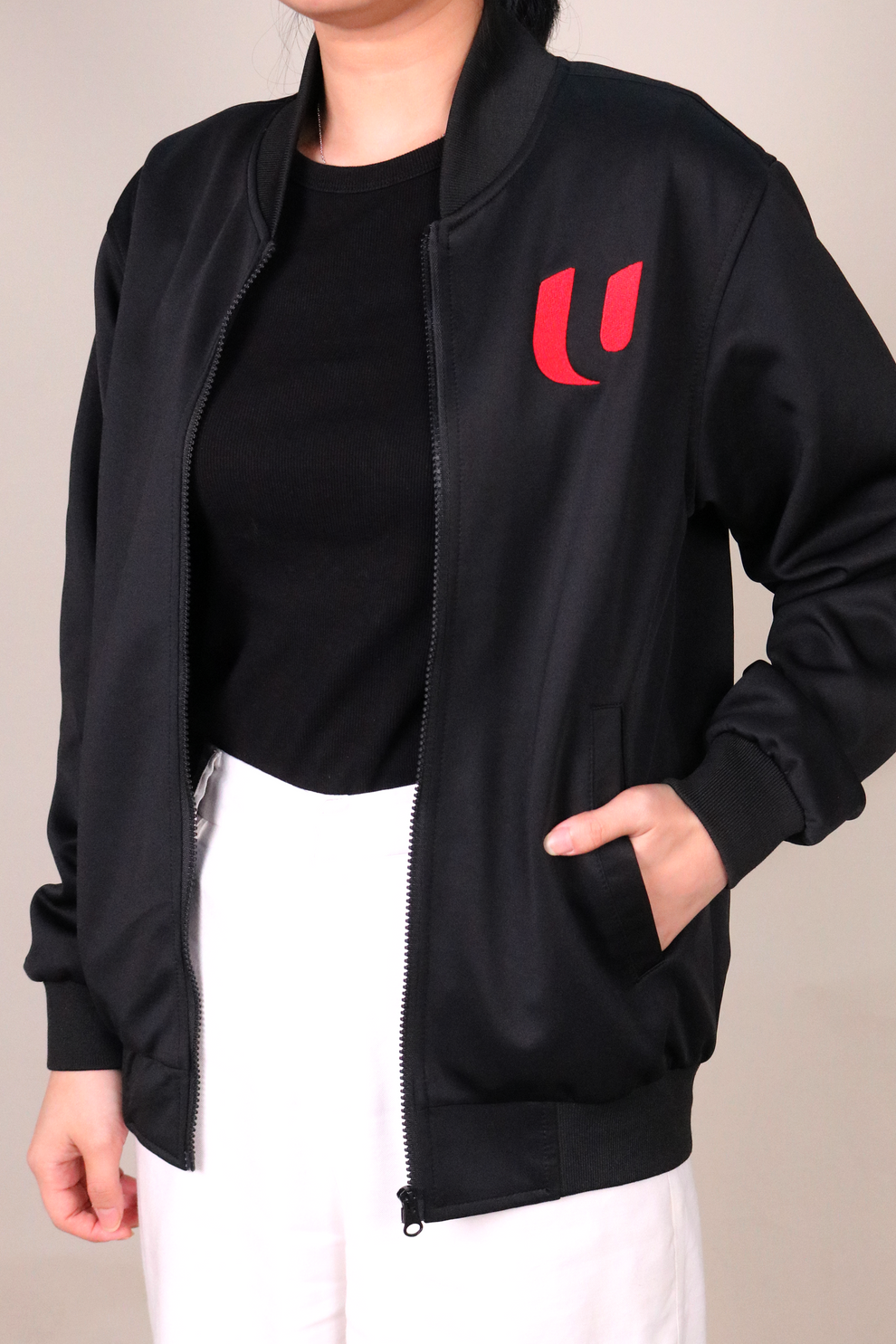 Embroidered Bomber Jacket – CYC Uniform