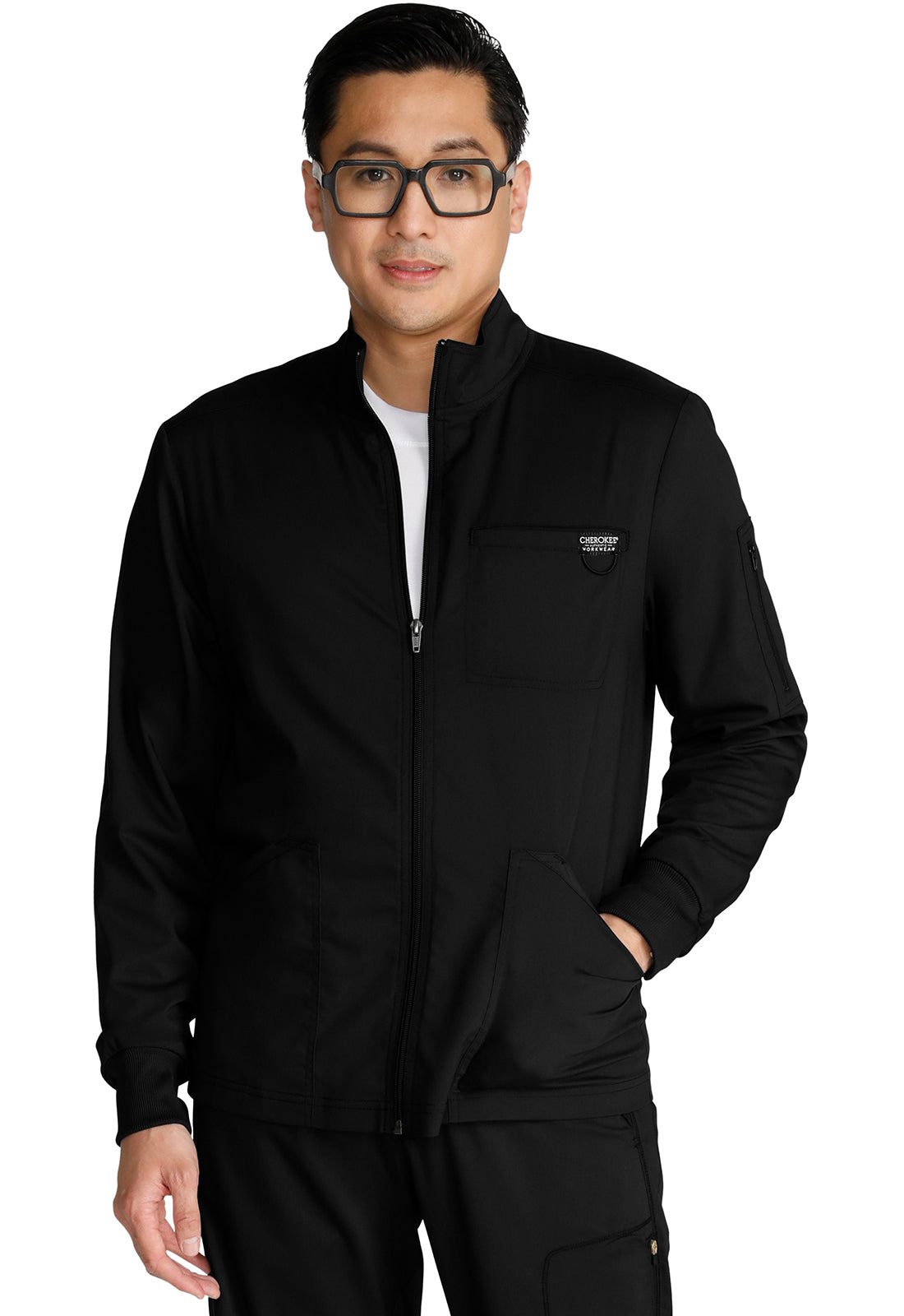 Cherokee Revolution Men's Zip Front Jacket – CYC Uniform